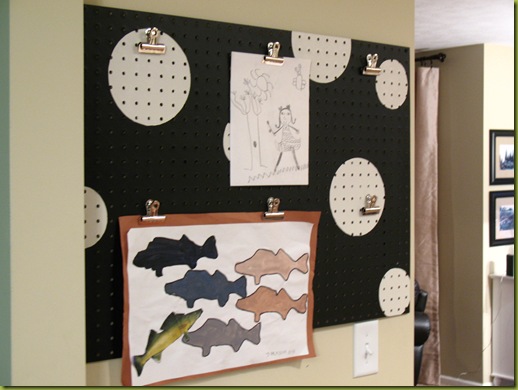 Pegboard Display | Just a Girl Blog
